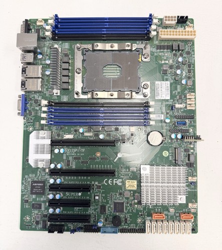 Supermicro MotherBoard X11SPi-TF - NO I/O SHIELD | eBay