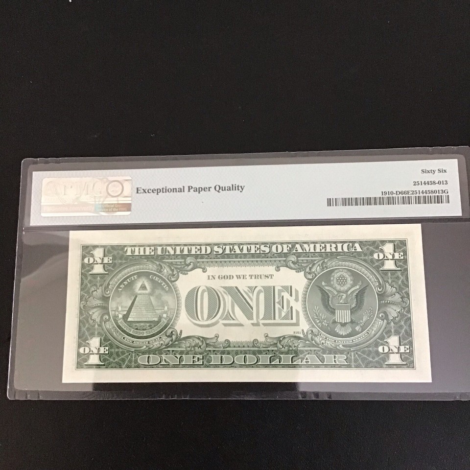 FR#1910-D $1.00 1977A F.R.N. Super repeater serial number D 82828282 D ...