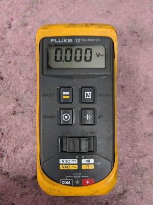 Fluke 12 Digital Multimeter w/Case *Read* | O412 | eBay