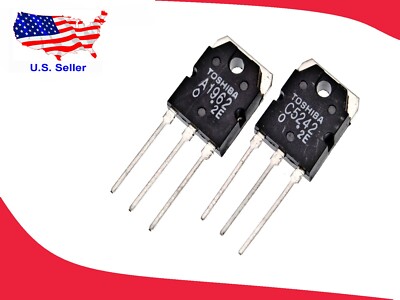 " 2SA1962 & 2SC5242 (1 pair) Audio Transistors - Fast shipping w ...