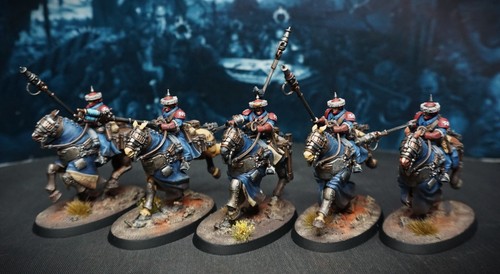 Attilan Rough Riders painted Warhammer 40k Astra Militarum Elite Shock ...