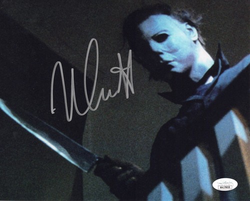 Nick Castle autographed signed 8x10 photo Halloween JSA Michael Myers ...