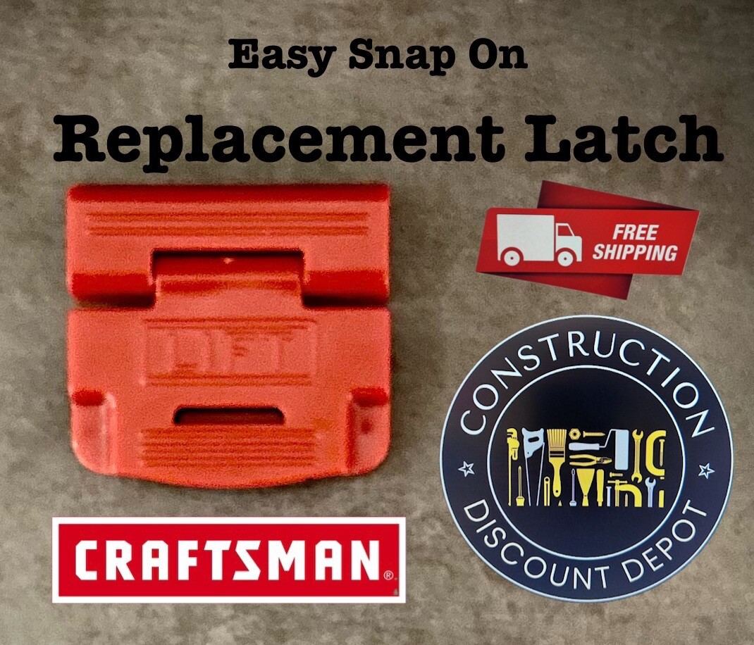 Craftsman Tool Case Replacement Clip Latch Fastener-1-3/4" wide Red | eBay