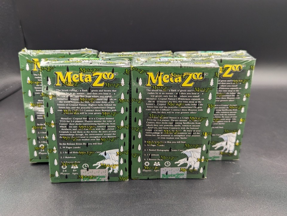 1x Sealed WILDERNESS 1ST EDITION Release Event Deck Box (3 Packs ...