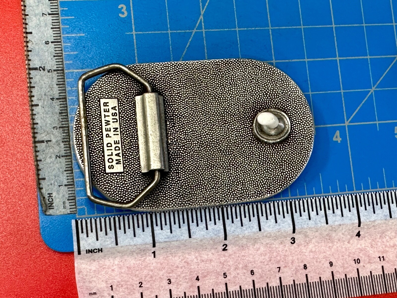 Mb2 Motorsports Ginn Racing Vintage Solid Pewter Nascar Race Car Belt ...