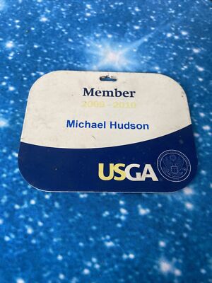 USGA Member Badges 2009-2010 UNITED STATES GOLF ASSOCIATION | eBay