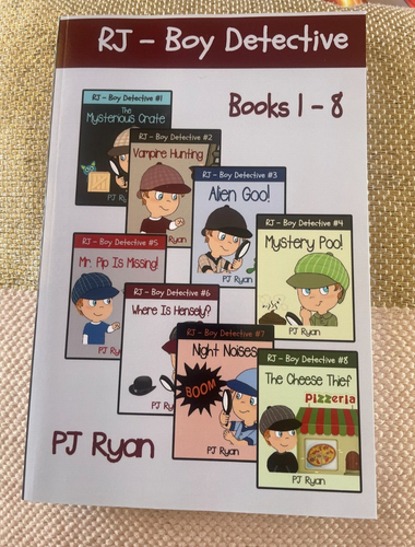 PJ RYAN. BOY DETECTIVE. BOOKS 1 - 8. 9780615997582 | eBay