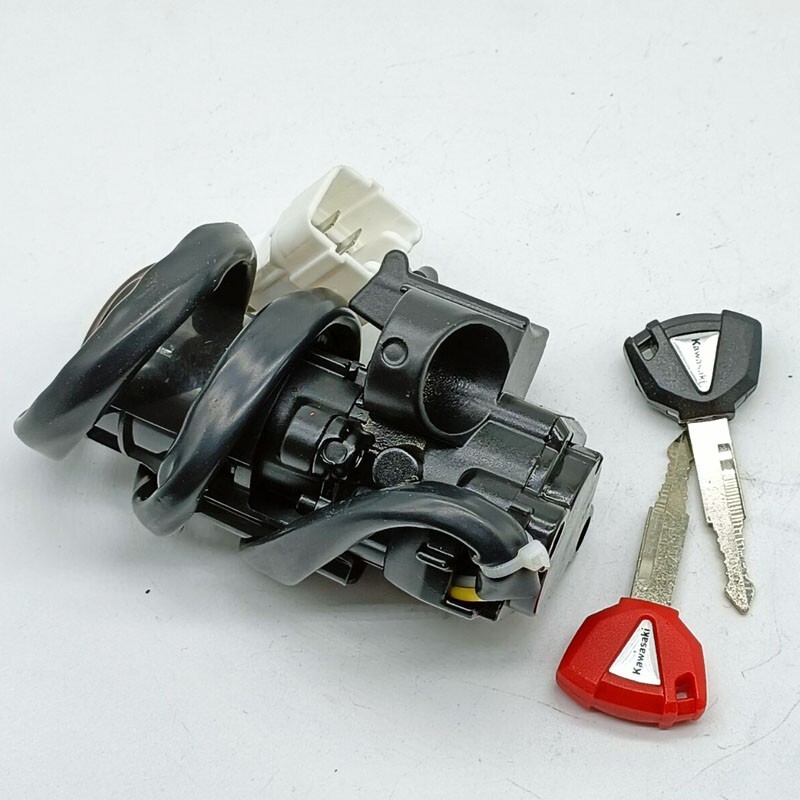 Ignition Switch Lock Key For Kawasaki ZX636 Ninja ZX6R 2013 2014 2015 ...