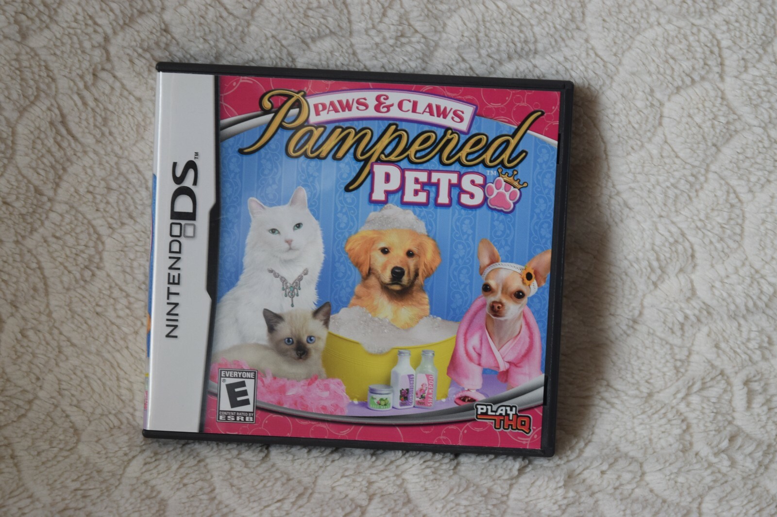 Nintendo DS Play THQ Paws & Claws Pampered Pets Game 2009 785138362168 ...