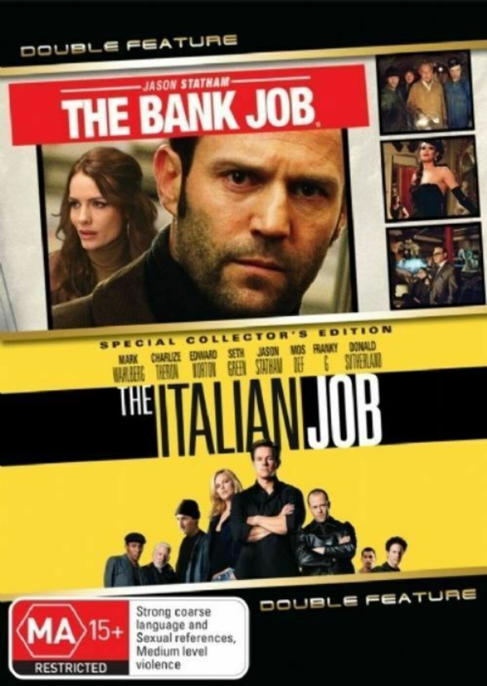The bank job / The Italian job dvd very good condition t73 | eBay