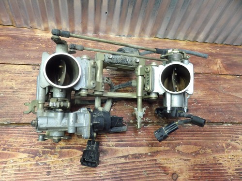 03-07 Suzuki SV650 THROTTLE BODY W ACTUATOR TPS & FUEL INJECTORS 13405 ...