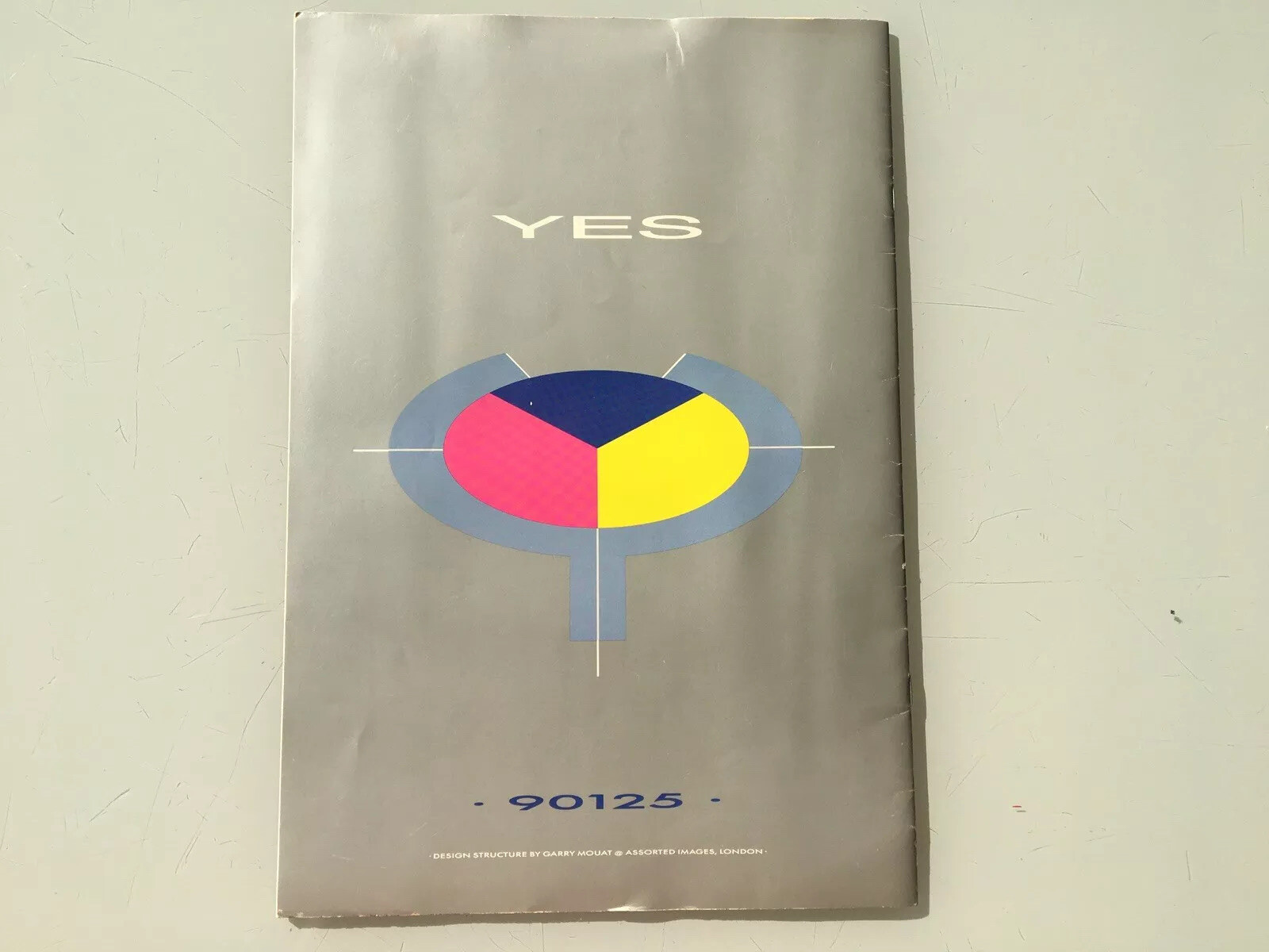 YES 1984 World Tour “90125” Concert Program Tour Book | eBay