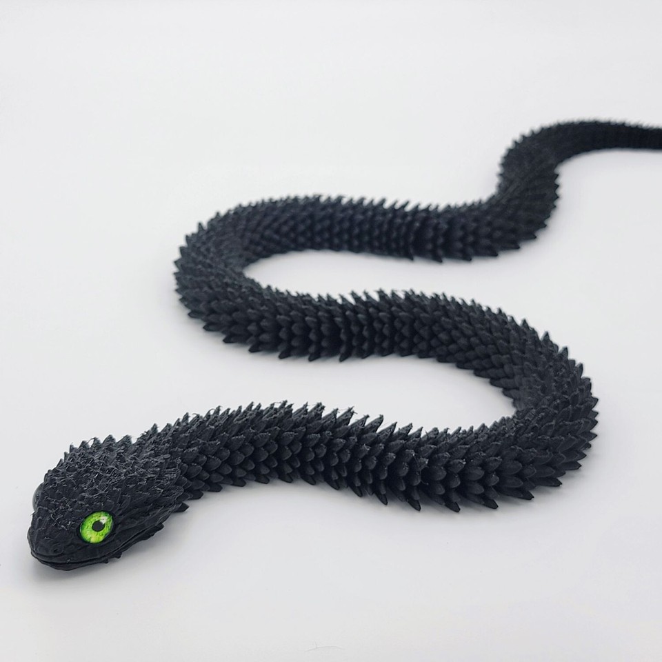 Articulated Bush Viper Toy - Dragon Snake 3D printed | eBay
