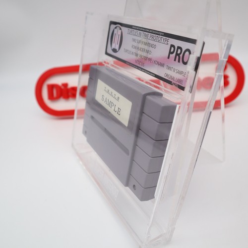 SNES Super Nintendo PROTOTYPE: TMNT TEENAGE MUTANT NINJA TURTLES IN ...