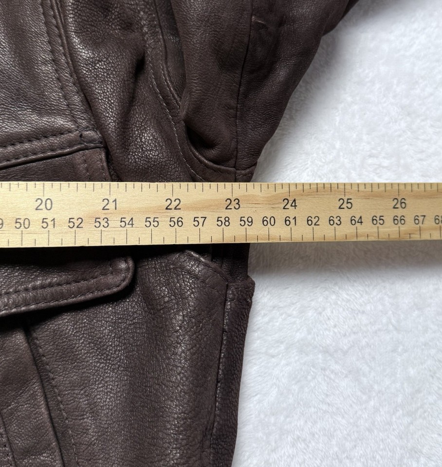 Vintage Wilson's Adventure Bound Leather Jacket Mens Medium Bomber ...