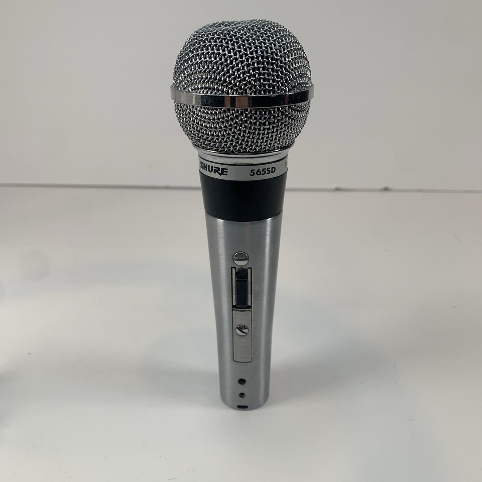 Vintage SHURE Model 5655D Unisphere Dynamic Cardioid Microphone Mic ...