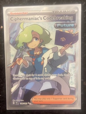 Pokemon Ciphermaniacs Codebreaking Fullart TEF 198/162 Temporal Forces NM/M | eBay