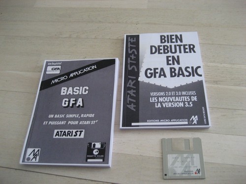 atari st gfa basic version 2.02 + 2 livres en photocopies | eBay