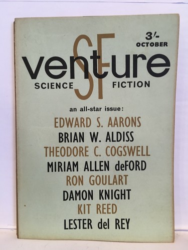 Venture Science Fiction Monthly – Octobre 1965 (British Edition) | eBay