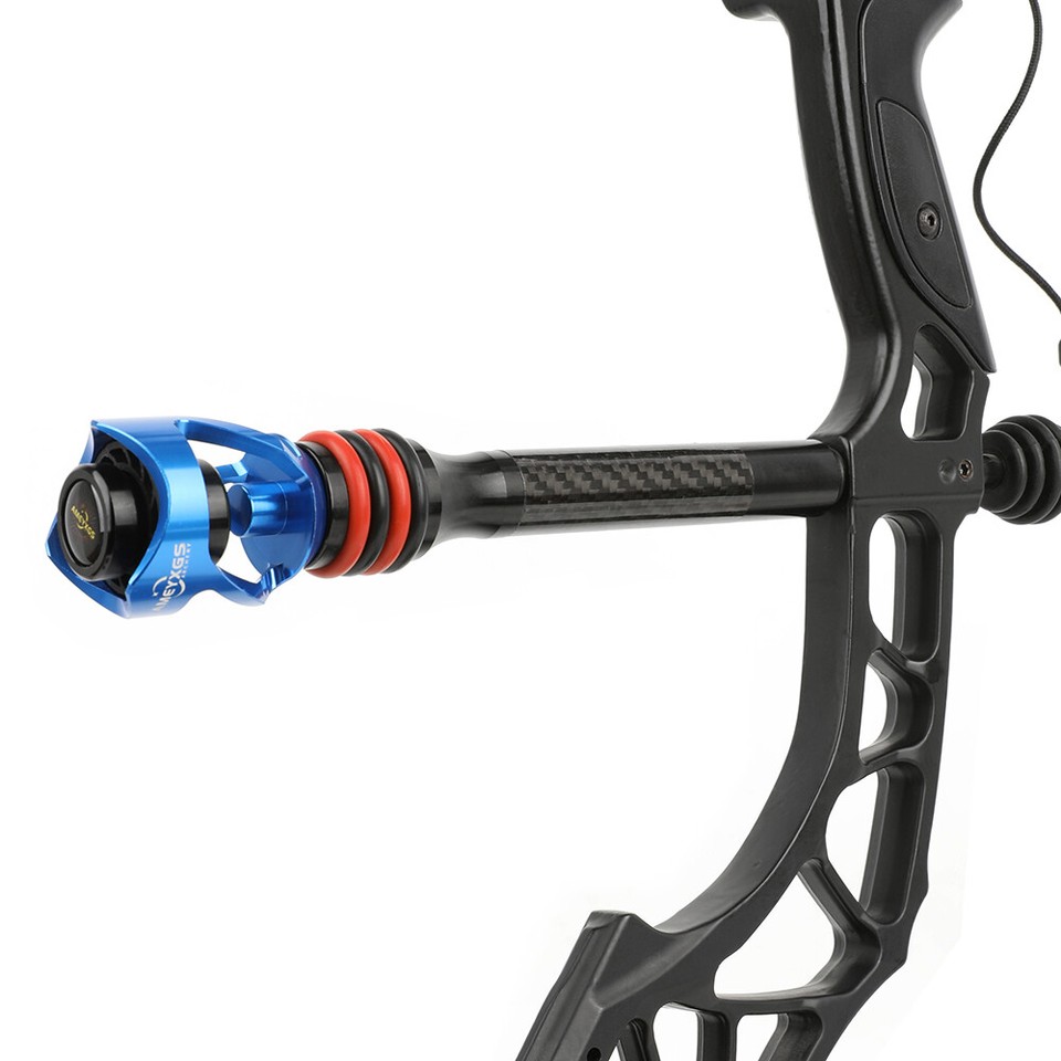 Archery Compound Bow Stabilizer Ball Weight Balance Bar Damper Silencer ...