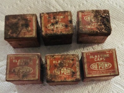 Mining - Blasting Cap Tin