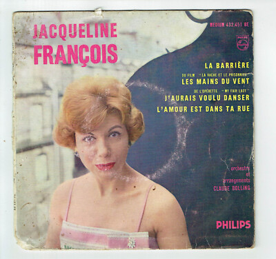 Jacqueline Francois Vinile 45 Giri EP La Barriera Il , Del Vento ...