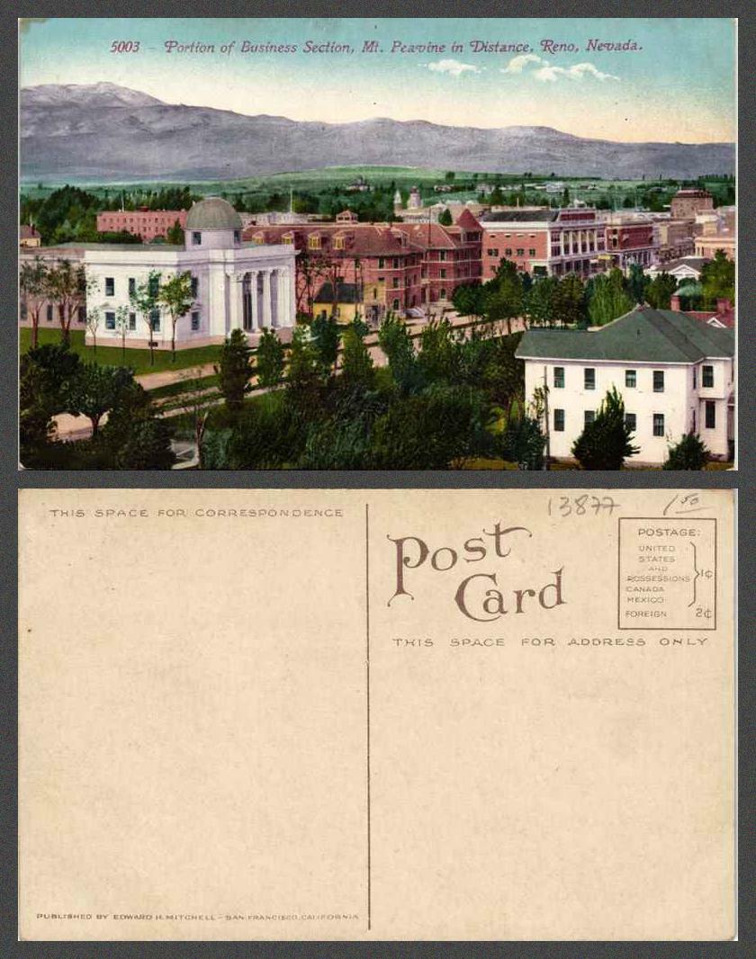 NEVADA Reno VINTAGE POSTCARD | eBay