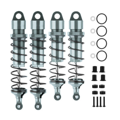 Gun Alloy Machined Shock Absorber Set (4) for Traxxas 1/8 Scale Sledge ...