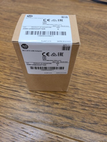 AB 2080-USBADAPTER Micro810 2080-USBADAPTER PLC Programming USB Adapter ...