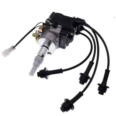 For Toyota Ignition Distributor 4Y Engine 5 6 7 Series with Spark Plug ...