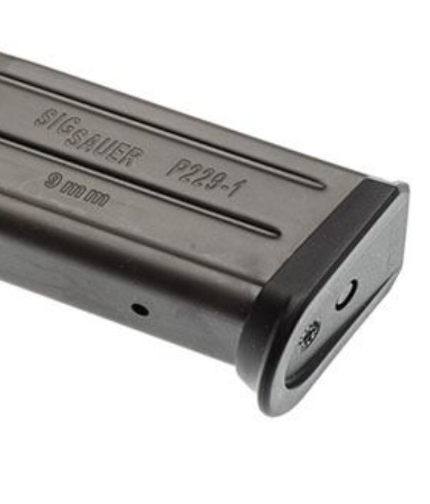 Sig Sauer P229, P229-1 Magazine Base Pad - Base Plate & Retainer, Black ...