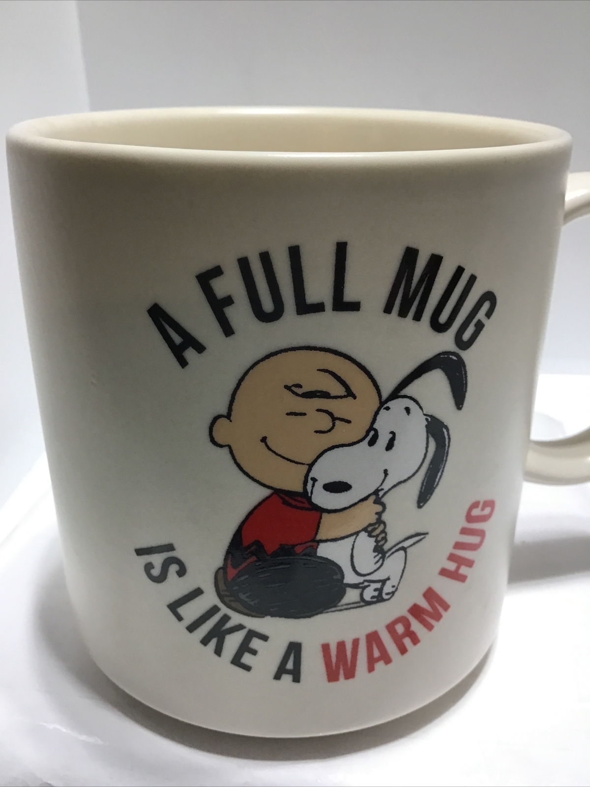 A MUG FULL OF HUG COFFEE MUG. LIKE A WARM HUG MUG. Art Deco Mug. B227 ...
