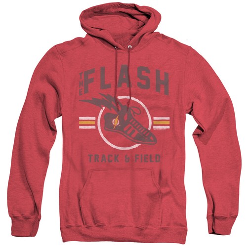 THE FLASH TRACK AND FIELD Licensed Hooded Sweatshirt Heather Hoodie SM ...