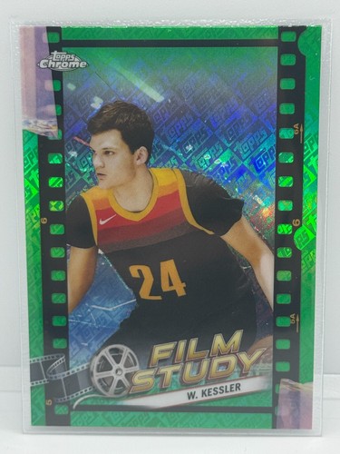 Walker Kessler Green Topps Film Study 2023-24 Topps Chrome Basketball ...