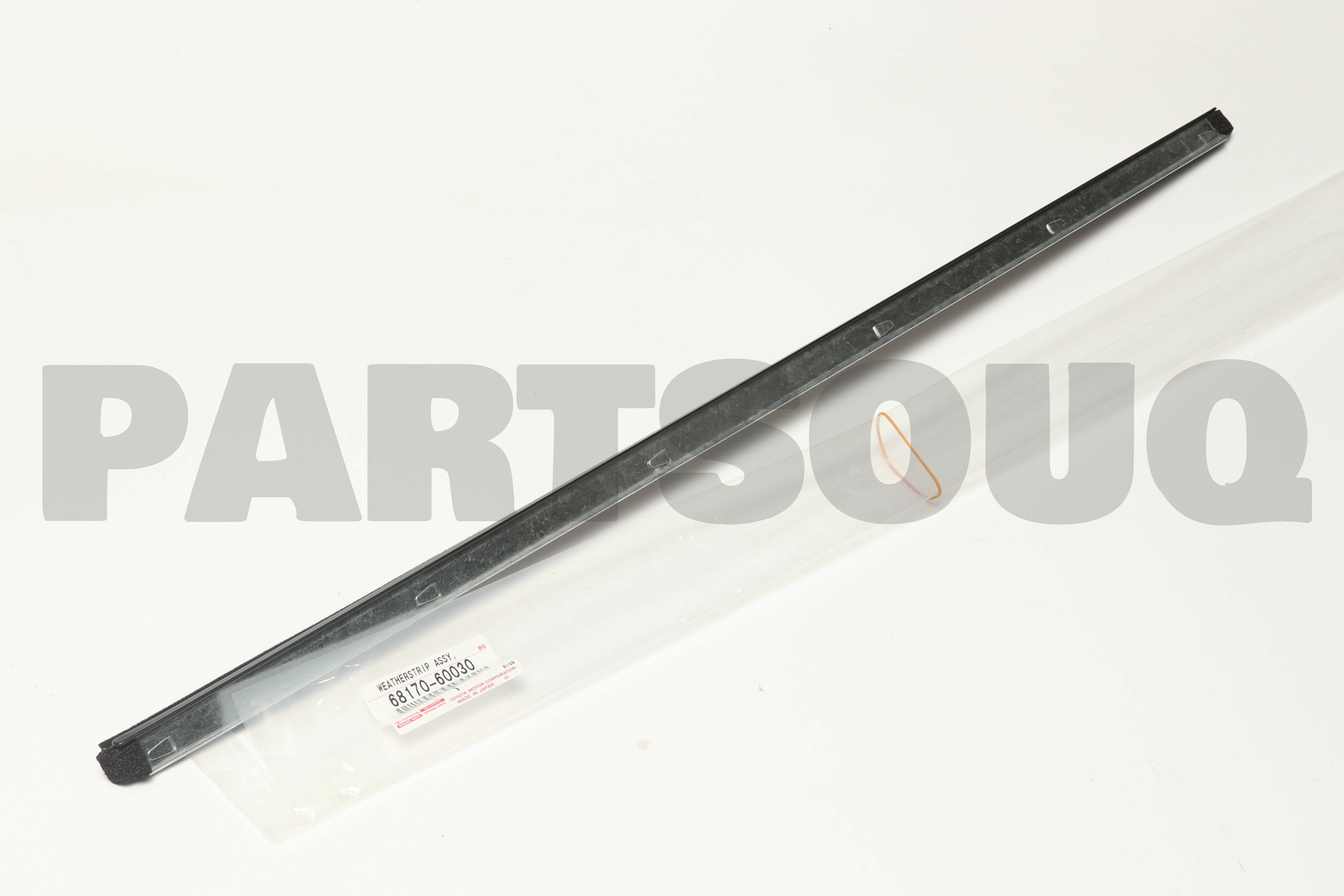 6817060030 Genuine Toyota WEATHERSTRIP ASSY, FRONT DOOR GLASS, INNER ...