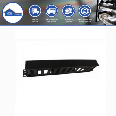 1U Plastic Dump Panel Slotted Finger 80mm Deep Hinged | eBay UK