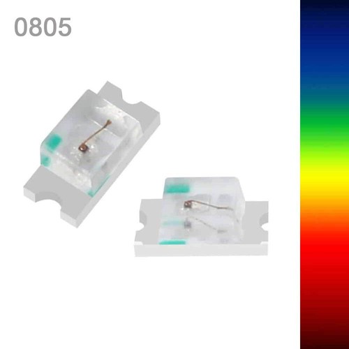50x SMD LEDS 0805 ORANGE YELLOW GREEN BLUE WHITE Warm Cool | eBay Australia