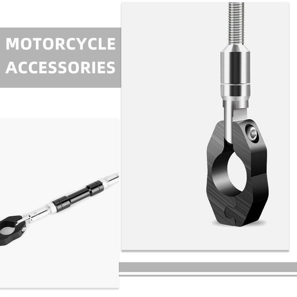 2 Pcs Dirtbike Accessory Bicycle Double Handlebar Extender Extension ...
