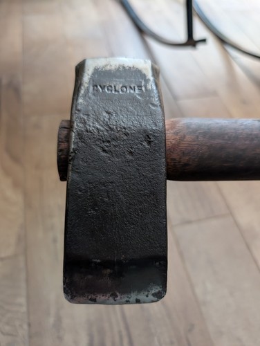 Cyclone Block Splitter Vintage Made In Australia Maul Axe - Spotted Gum ...