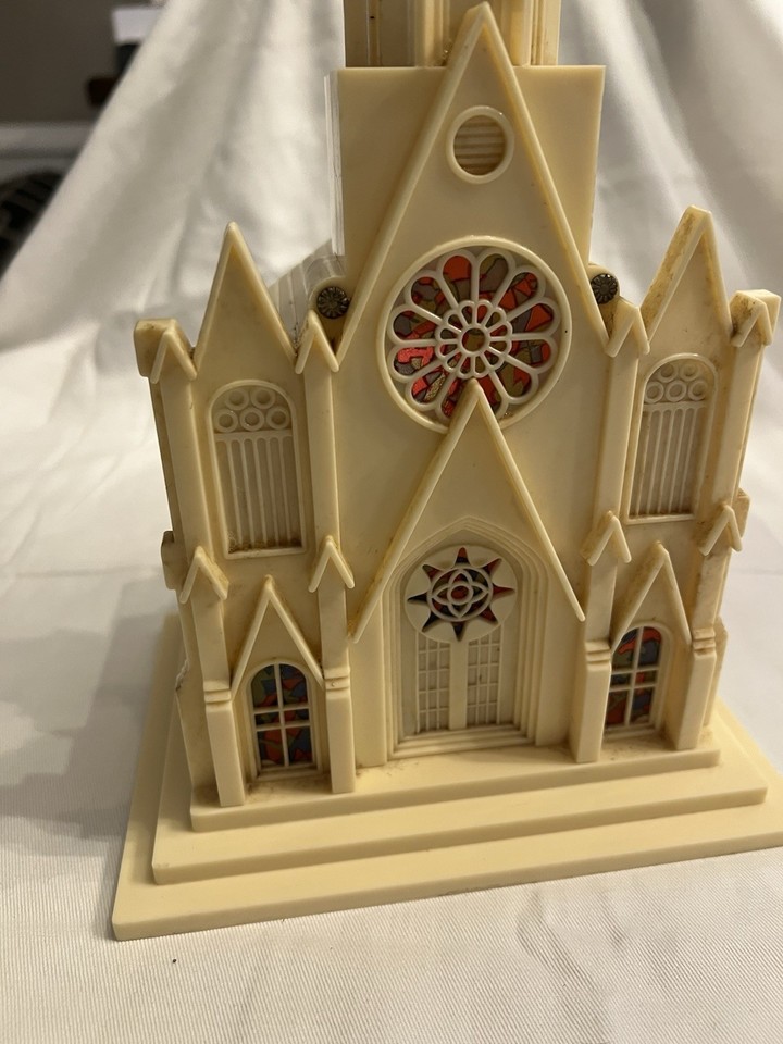 Vtg 1950s Raylite Electric Corp Musical Church Christmas Plays Silent ...