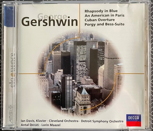 CD- GERSHWIN : RHAPSODY IN BLUE ETC......MAAZEL/DORATI- DECCA-TBE(VOIR ...