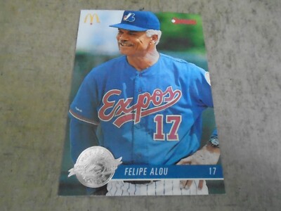 1993 Donruss McDonalds Montreal Expos FELIPE ALOU # 31 25th Anniversary ...