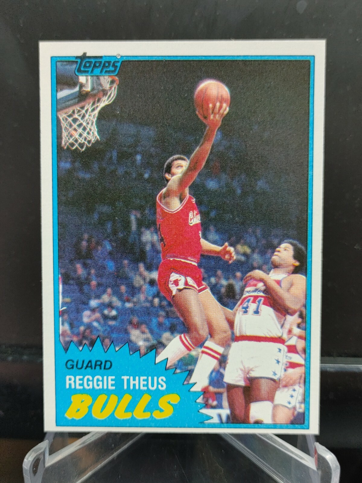 Reggie Theus 1981-82 Topps #69 Mid-West - Chicago Bulls - NRMT/Mint - A ...
