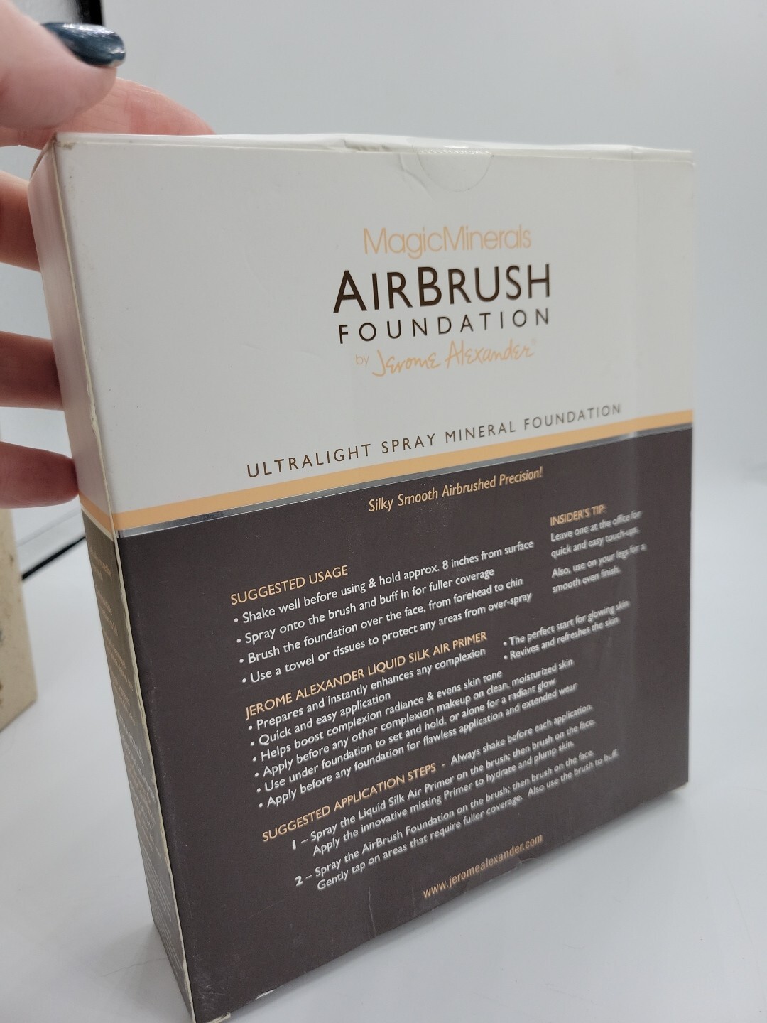 Jerome Alexander Magic Minerals Airbrush Foundation Set for sale online ...