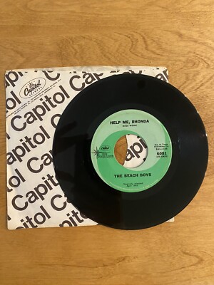 1960s The Beach Boys Help Me Rhonda 7" 45 rpm Star Line Series Nice! | eBay