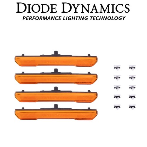 Diode Dynamics LED Amber Side Marker Set For 2020+ GMC Sierra 2500HD ...