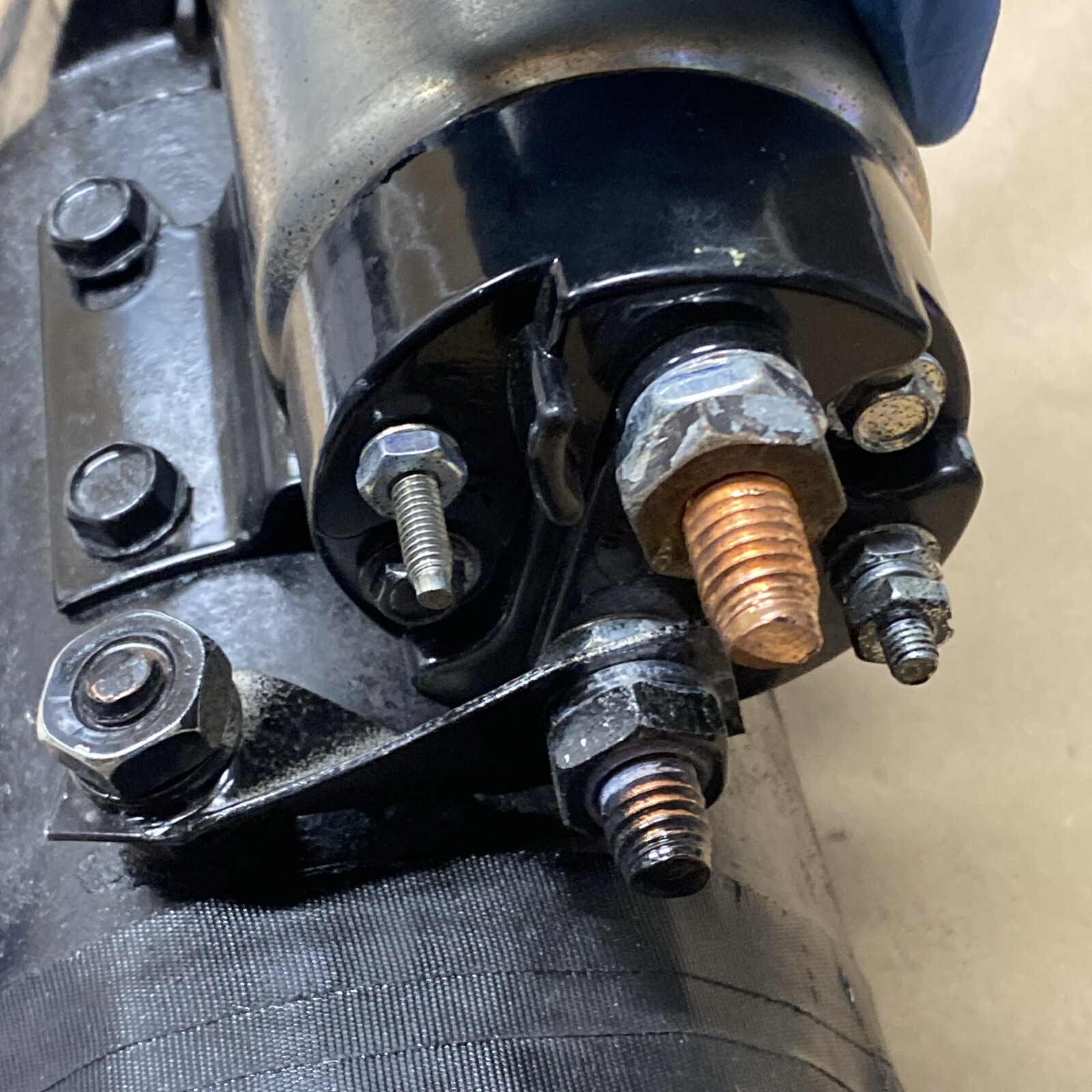 1942-48 CHRYSLER AUTOLITE STARTER MOTOR MAX4050 SOLENOID SS4705 CORE ...