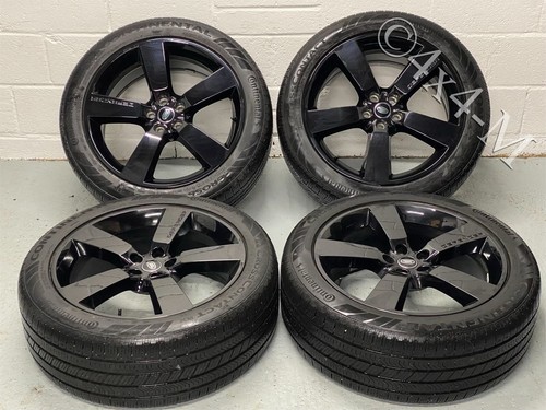 GENUINE 22" LAND ROVER DEFENDER 5098 ALLOY WHEELS GLOSS BLACK 2022 ...