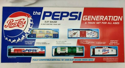 Pepsi Generation Train Set Collectible 1993 Vintage | eBay