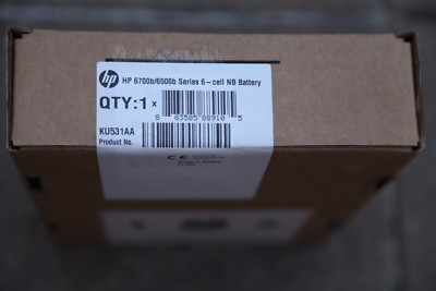 HP TD06 Notebook Battery 6700b/6500b Series 6 - cell NB Battery KU531AA ...